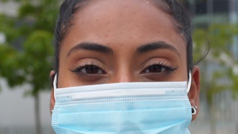 Indian Woman Poc Nurse Wearing Ppe Stock Footage Video (100% Royalty ...