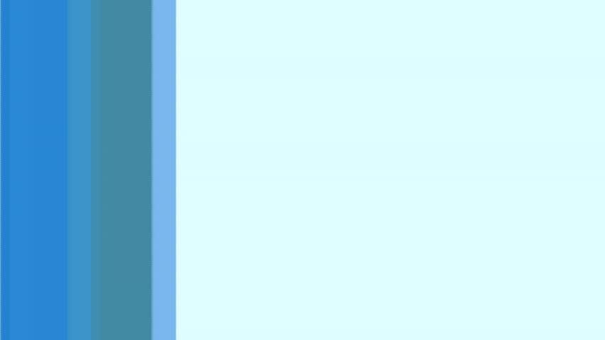 3d render blue room bright white Stock Footage Video (100% Royalty-free ...