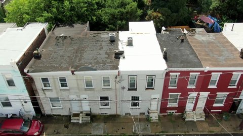 Urban Low Income Subsidized Housing Inner Stock Footage Video (100% ...