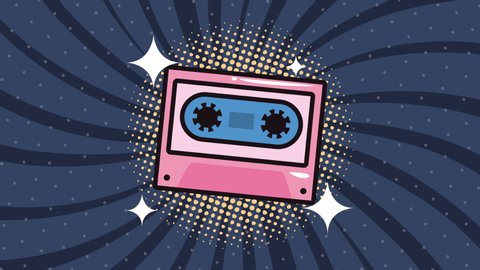 Vector Illustration Music Songs Playlist Concept Stock Vector (Royalty ...