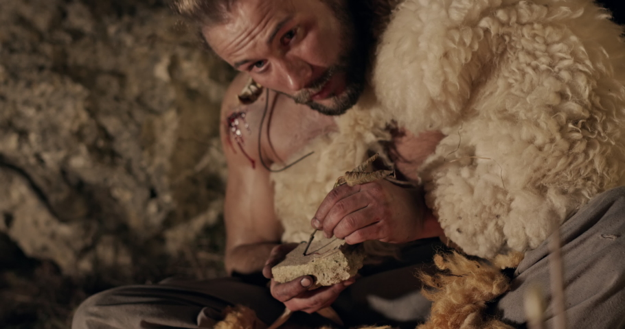 Caveman Stick Man Stock Video Footage - 4K and HD Video Clips ...