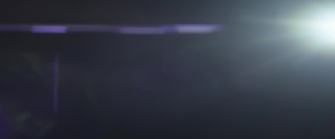 Vibrant Anamorphic Lens Flare Fade Out Stock Footage Video (100% ...