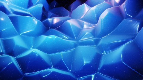 Fantastical Festive Blue Bg Stylish Abstract Stock Footage Video (100% ...