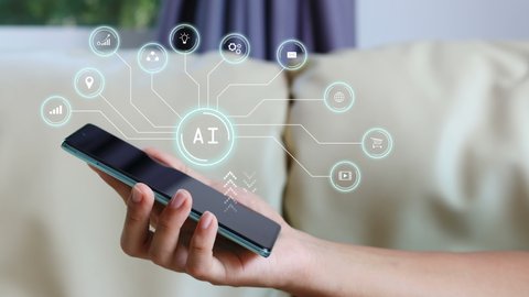 Hand Use Laptop Computer Property Investment Stock Photo 1223174029 ...