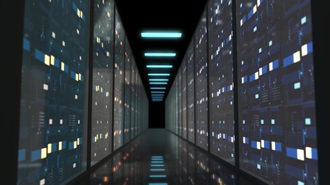 Server Racks Computer Network Security Server Stock Illustration ...