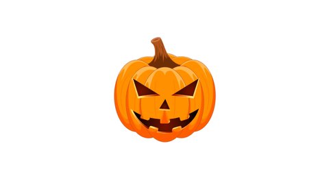 Halloween Pumpkin Icon Vector Autumn Symbol Stock Vector (Royalty Free ...