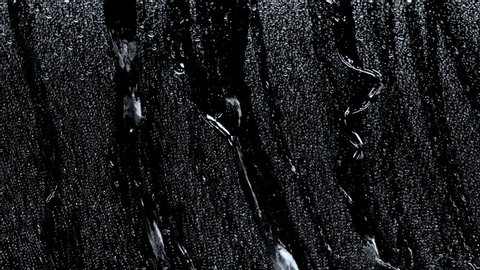 Water Drop Effect Realistic Drizzle Rain Stock Footage Video (100% ...