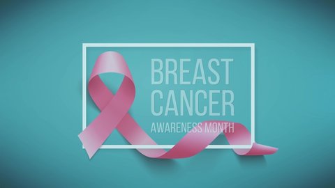 Realistic Pink Ribbon Animation Symbol National Stock Footage Video ...