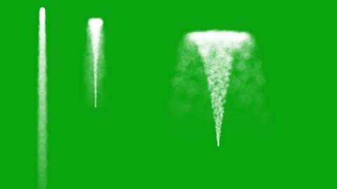 Water Fountains Motion Graphics Green Screen Stock Footage Video (100% ...