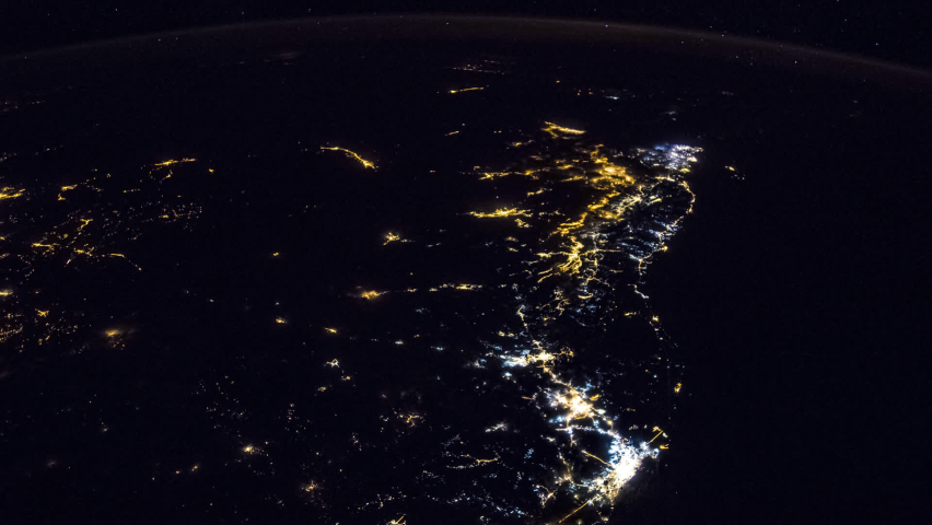 iss time-lapse video earth seen international Stock Footage Video (100% ...