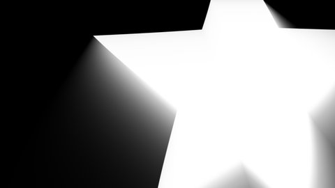 Transitions Action Star Alpha Channel Transparent Stock Footage Video ...