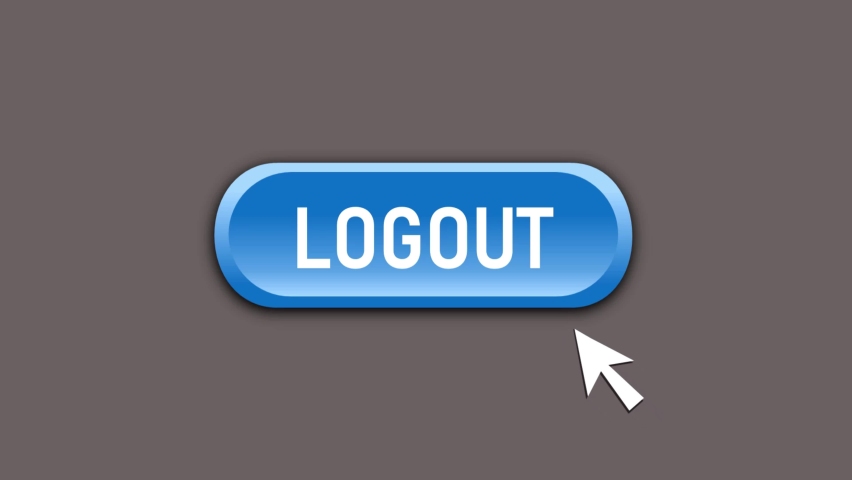 「Logout Text Button Click Color」の動画素材（ロイヤリティフリー）1058450095 | Shutterstock