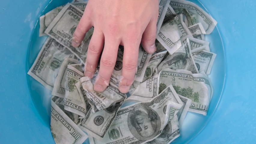 A Mans Hand Washes and Stock Footage Video (100% Royalty-free ...