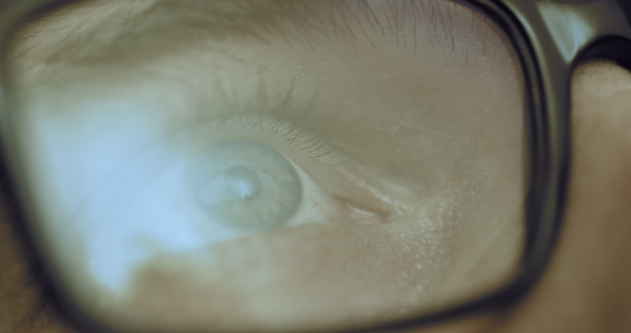 Technology Rocket Launch Reflection Future Hope Stock Footage Video ...