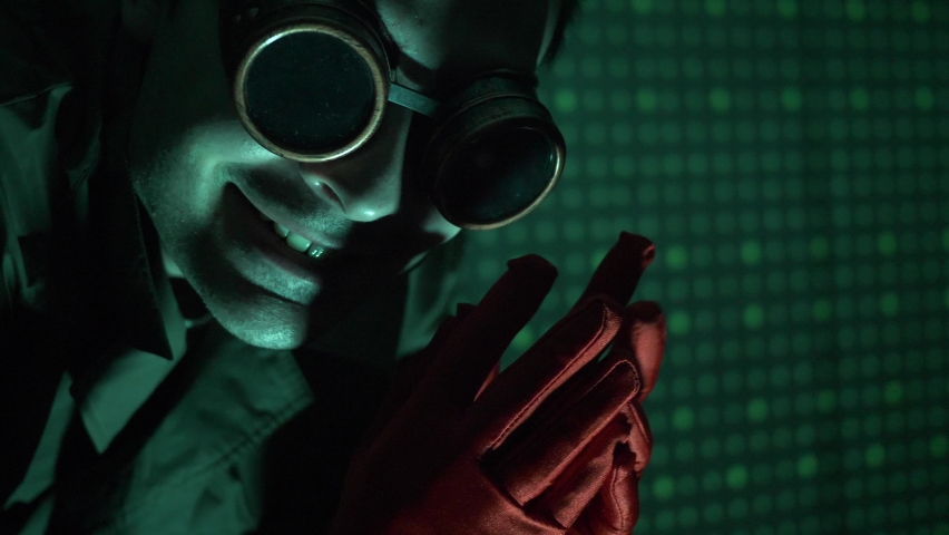 Video Stok Scary Villain Holding His Hands (100% Tanpa Royalti ...