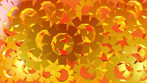 Abstract Graphic Background Rotating Cubes 3d Stock Footage Video (100% ...