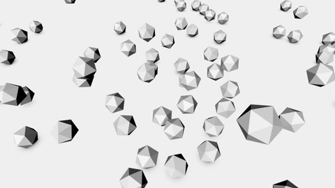 3d Animation Falling Elements Stock Footage Video (100% Royalty-free ...