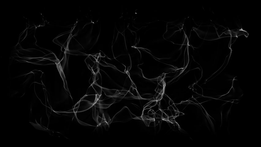 realistic particles effect smoke floating air Stock Footage Video (100% ...