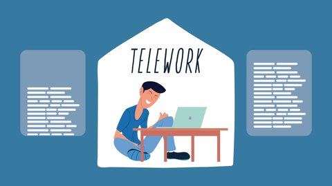 Man Architect Creator Drafting Flat Cartoon Stock Vector (Royalty Free ...