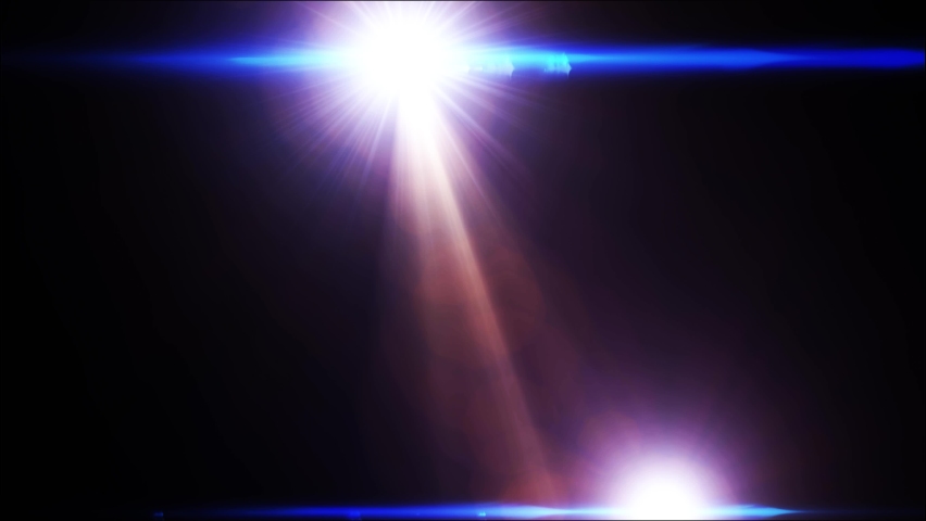 Optical lens flare effect, 4K resolution, Very high quality and ...