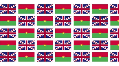 loop 3dcg animation national flags 208 Stock Footage Video (100% ...