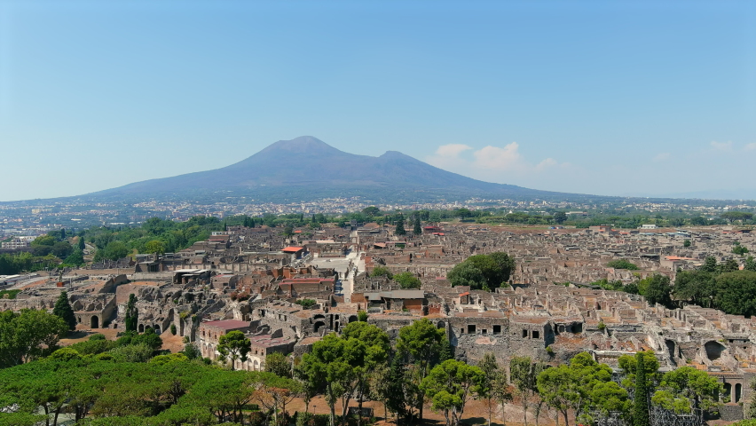 Pompeii Mount Vesuvius Stock Video Footage - 4K and HD Video Clips ...
