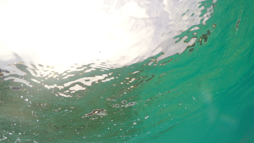 Pov of Drowning Person Struggle Stock Footage Video (100% Royalty-free ...