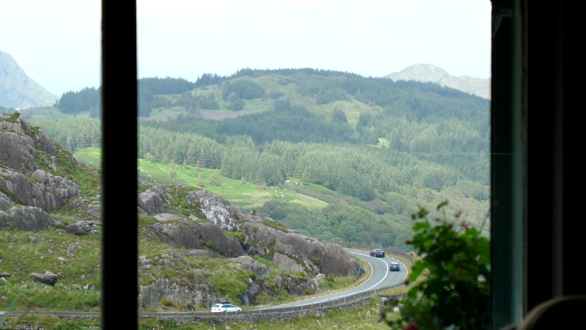 Handheld Camera View Through Window Stock Footage Video (100% Royalty ...