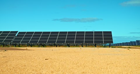 Sections Solar Panels Trench Laid Highvoltage Stock Photo (Edit Now ...