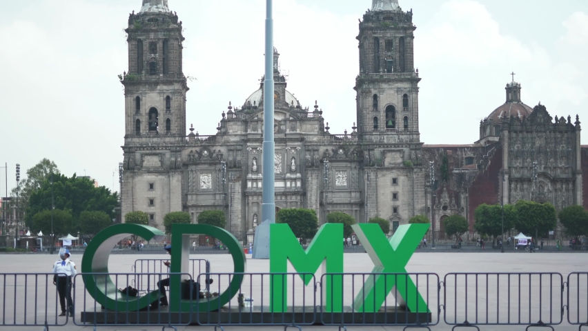 4k view green cdmx letters front Stock Footage Video (100% Royalty-free ...