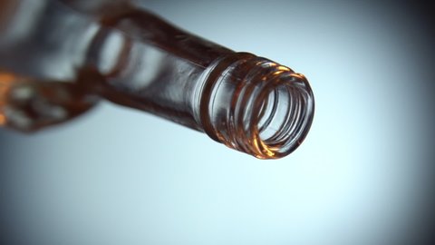 bottle maple syrup pouring slow motion Stock Footage Video (100% ...