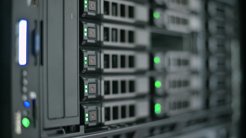 developer hacker hidden workstation multiple screens Stock Footage ...