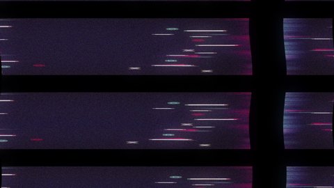 Seamless Loop 2d Animation Glowing Horizontal Stock Footage Video (100% ...