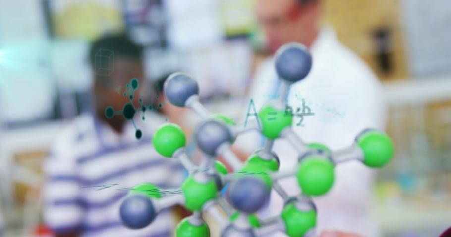 Animation of Mathematical Equations Floating 库存影片视频（100% 免版税）1059611546 ...