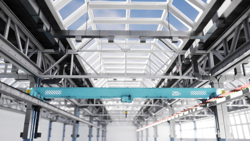 Overhead Gantry Crane Stock Video Footage - 4K and HD Video Clips ...