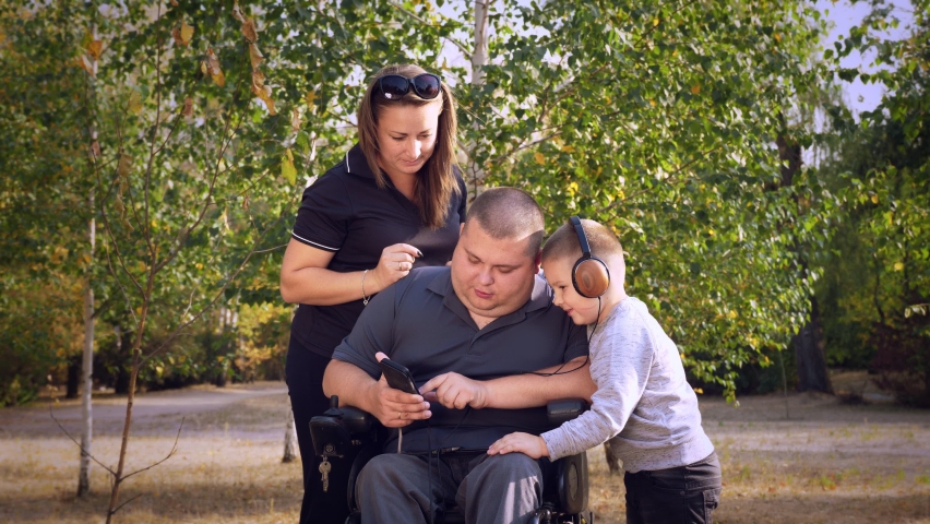 Kid In Wheelchair Stock Video Footage - 4K and HD Video Clips ...