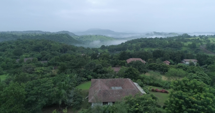 Aerial Drone View of Indian Stock Footage Video (100% Royalty-free ...