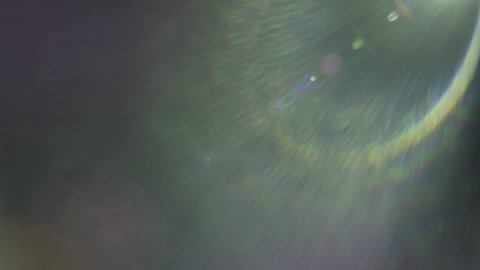 Lens Flare Appearing Corner Captured Using Stock Footage Video (100% ...