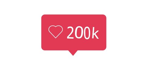 Social Media Icons Increasing Like On Stock Footage Video (100% Royalty ...