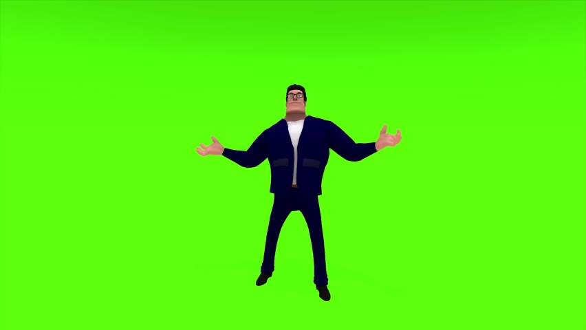 download green screen character animation your Stock Footage Video (100 ...