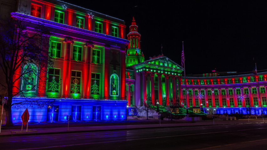 Christmas Courthouse Stock Video Footage - 4K and HD Video Clips ...