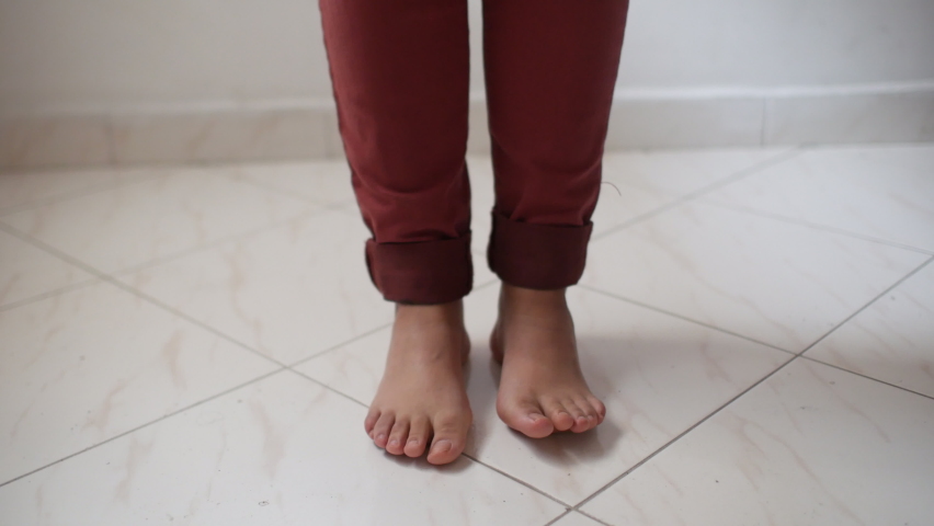 Fat or Swollen Womans Feet Stock Footage Video (100% Royalty-free ...