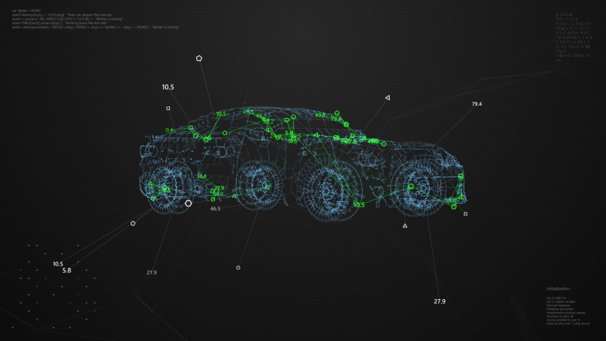 autonomous vehicle collision avoid car keep Stock Footage Video (100% ...