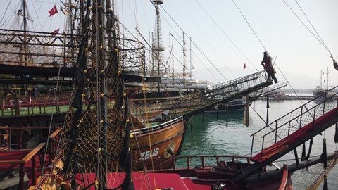 Tall ship deck Stock Video Footage - 4K and HD Video Clips | Shutterstock