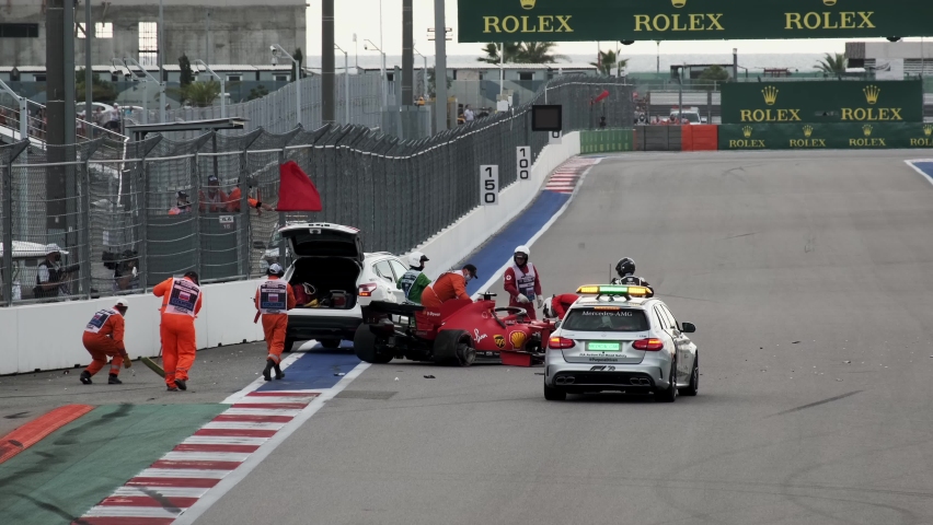 284 Car Race Red Flag Videos