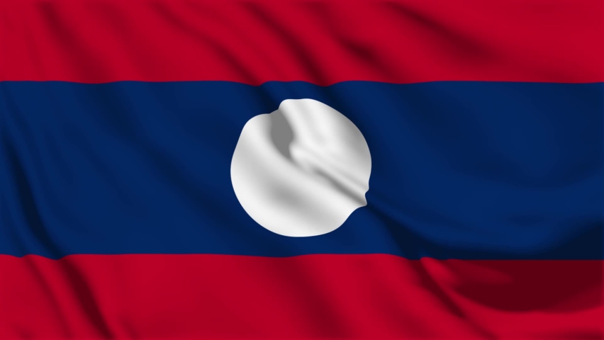 Lao Flag Stock Video Footage - 4K and HD Video Clips | Shutterstock