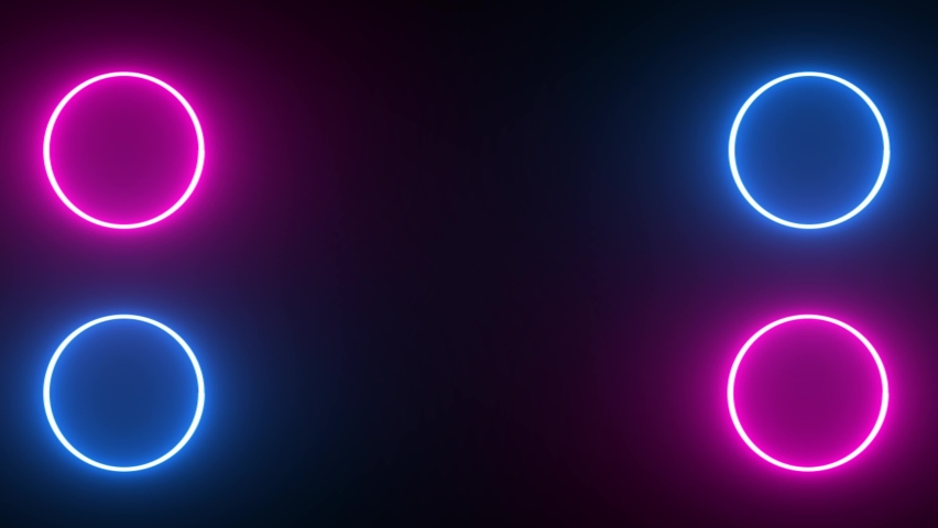 neon sign looping background abstract light Stock Footage Video (100% ...