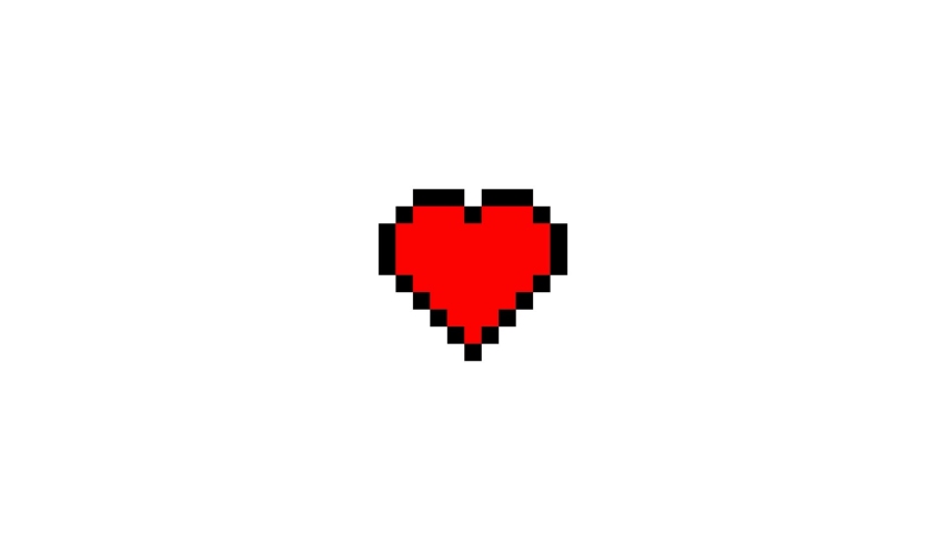 heart beat pixel art animation Stock Footage Video (100% Royalty-free ...