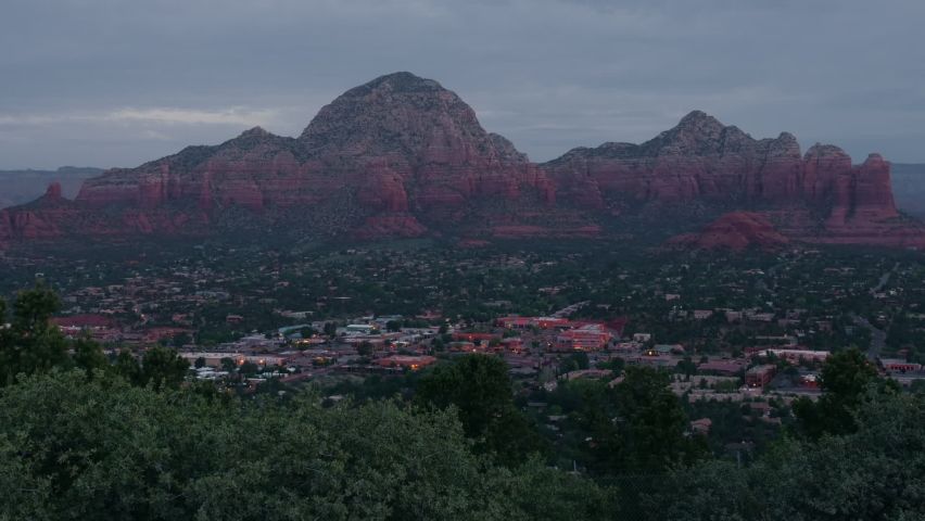 sedona overlook sunrise timelapse close Stock Footage Video (100% Royalty-free) 1060478671 ...