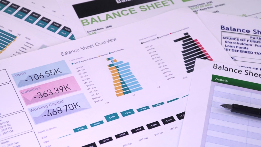 Summary Sheet Stock Video Footage - 4K and HD Video Clips | Shutterstock